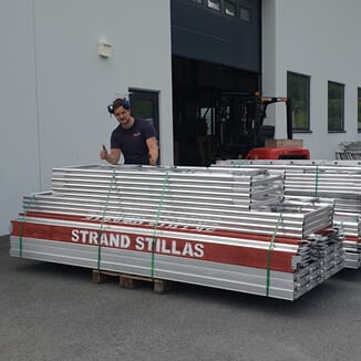 Stillas | Vi leverer i hele Norge - Strand Stillas AS